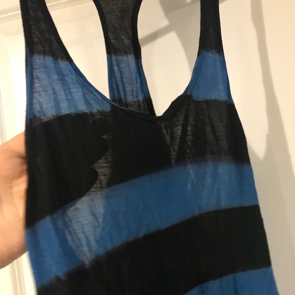 Kill City | Tops | Kill City 0 Modal Soft Blue Black Stripe Tank L ...